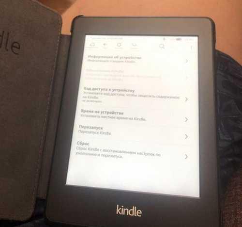 Электронная книга amazon kindle paperwhite