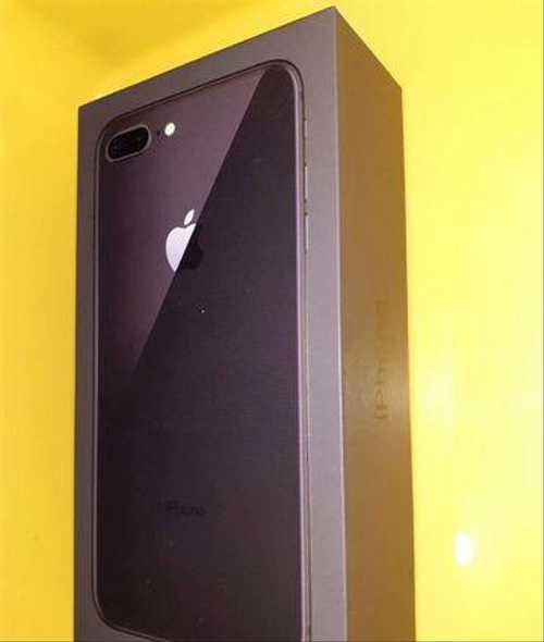 Коробка от iPhone 8 plus Space Gray, 128 GB