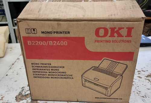 Новый принтер oki b2200