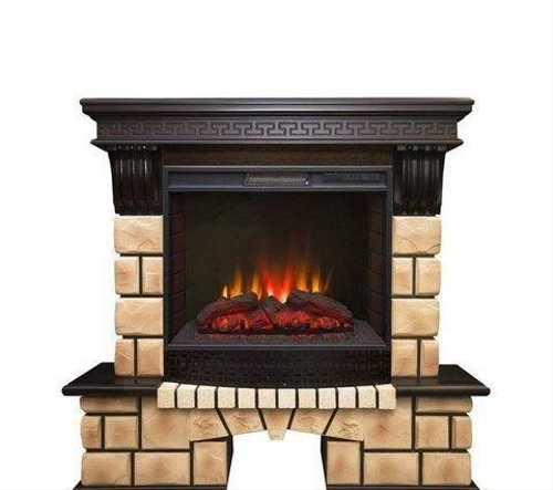 Каминокомплект RealFlame Stone Brick 25/25,5 с оча