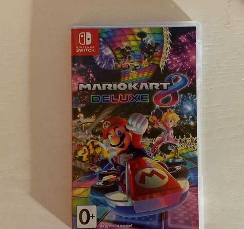 Mario kart 8 deluxe картридж