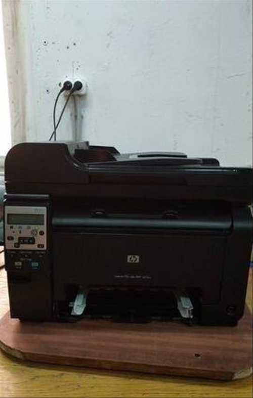 Цв мфу HP LaserJet 100 Color MFP M175nw + Гарантия