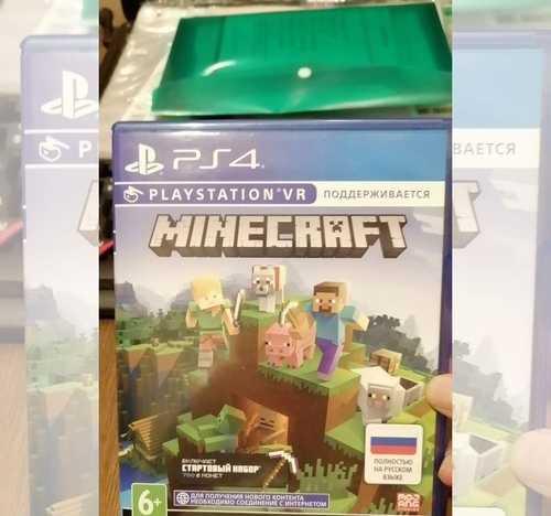 Minecraft ps4 диск