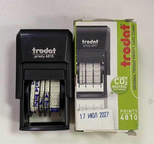 Штамп датер trodat printy 4810