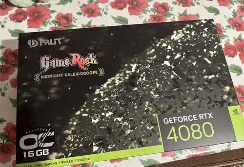 Видеокарта Palit RTX 4080 gamerock oc 16gb