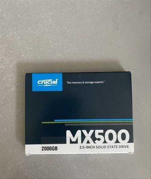 Ssd crucial mx500 2000Gb