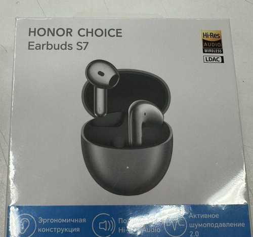 Наушники honor choice earbuds s7 новые