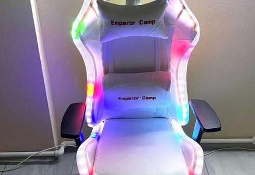 Игровое кресло с RGB подсветкой