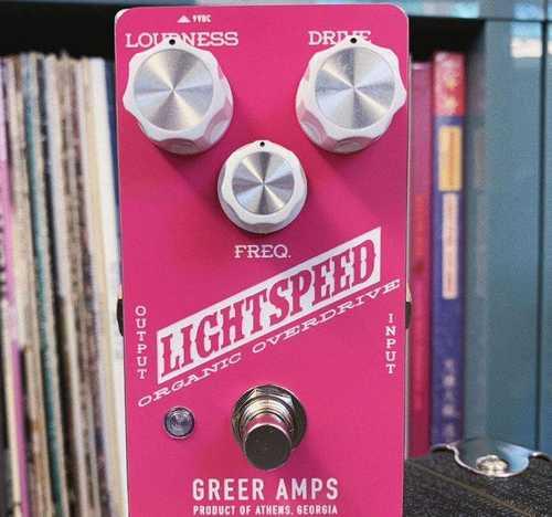 Greer Amps Lightspeed Organic Overdrive. (Новый)