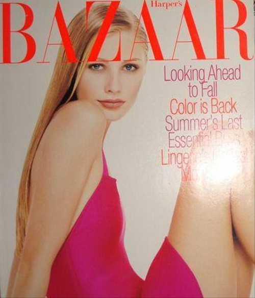 Американский журнал Harpers Bazaar за 90-е