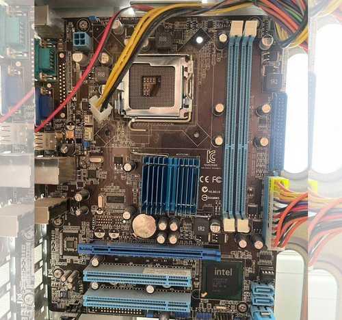 Материнская плата asus lga775