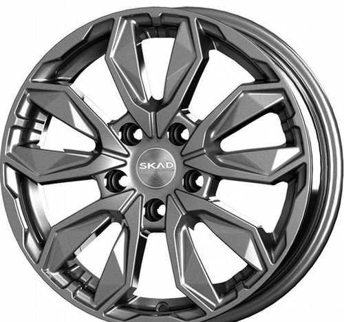 R16 4x100 6J ET41 D60,1 Скад Сочи Artic grey
