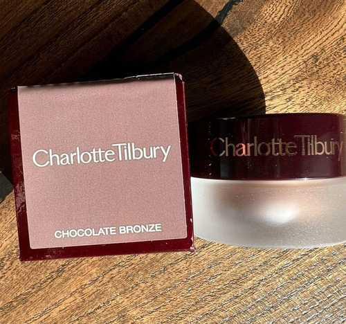 Charlotte Tilbury Chocolate bronze кремовые тени