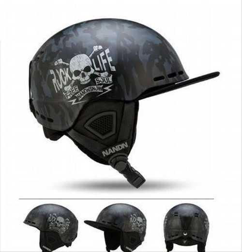 Шлем горнолыжный nandn NT213A camouflage (р. XL (6