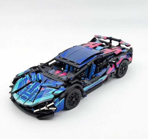 Конструктор 1314 деталей Lamborghini Cyberpunk