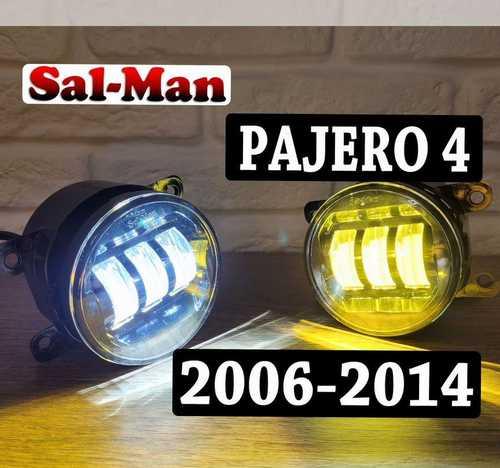 Противотуманные фары Mitsubishi Pajero 4 2006-2014