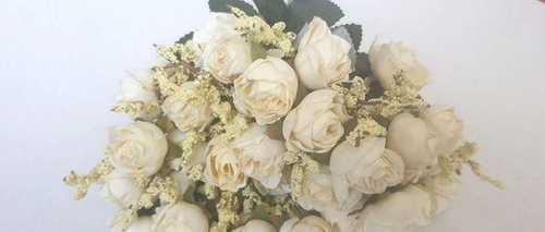 Букет искусственных роз Букет невесты 3 ветки