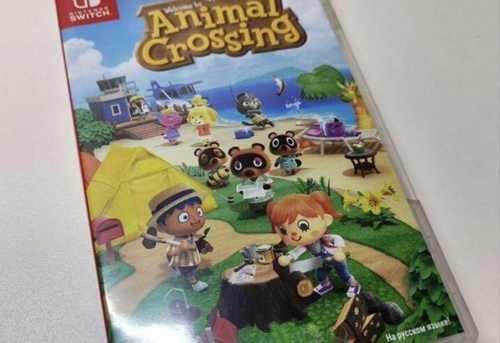 Nintendo картридж animal crossing