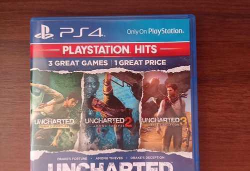 Игра на пс 4 uncharted 1,2,3 часть