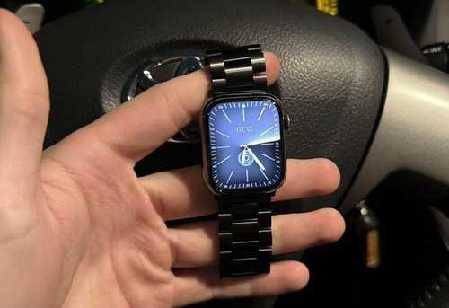 Apple watch 7 41mm stainless steel акб 97