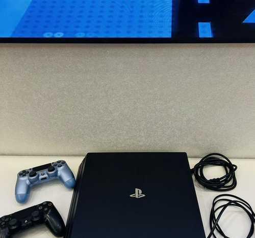 Sony playstation 4 pro 1tb 2 геймпада