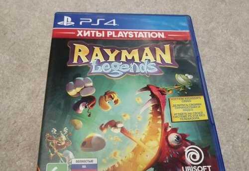 Диск Rayman Legends для ps4