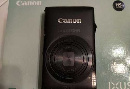 Фотоаппарат canon ixus 220 hs