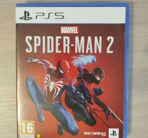 Диск Spider man 2 ps5