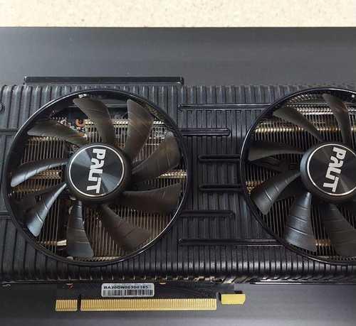 Видеокарта Palit PA-RTX3060Ti dual 8G 6 месяцев