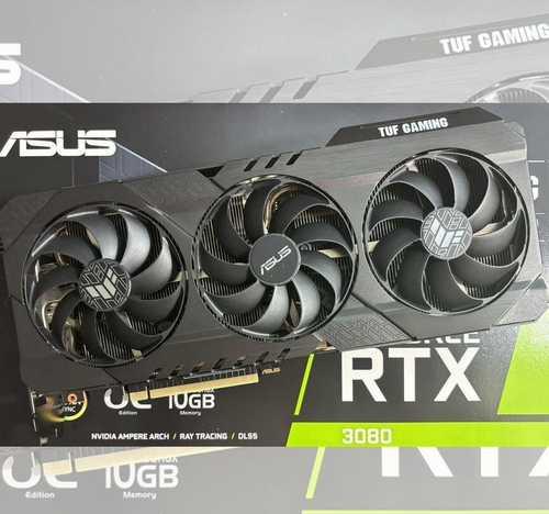 Видеокарты asus rtx 3080 tuf/комплект