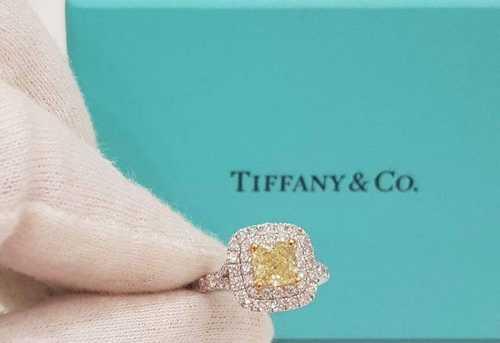 Золотое кольцо Tiffany с бриллиантами