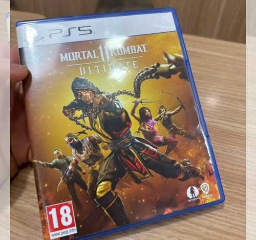 Mortal kombat 11 Ultimate ps5 диск