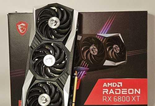 Видеокарта MSi Radeon RX 6800XT днс чек гарантия