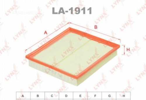 Lynxauto LA-1911 Фильтр воздушный LCV