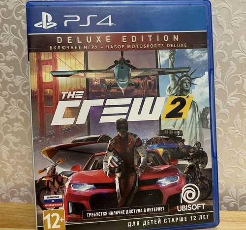 Игра "the crew 2" для ps4