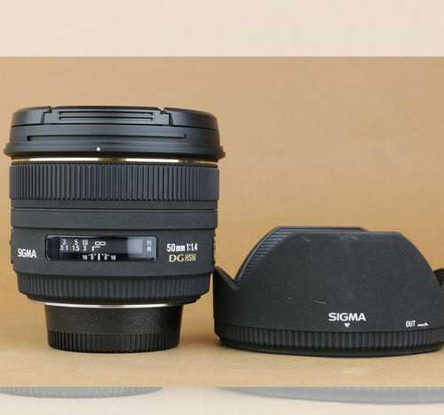 Sigma 50mm f/1.4 DG HSM Nikon F (id-10114)