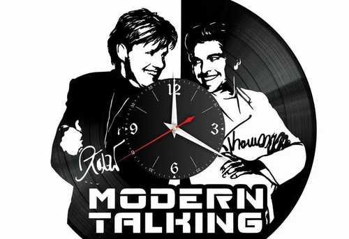 Часы настенные Modern Talking из винила, №3