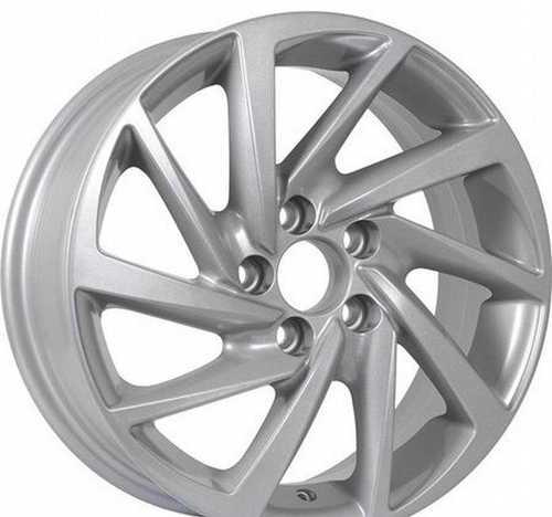 KDW KD1530 : 6x15 4*98 Et:38 Dia:58.6 Light Silver Painted
