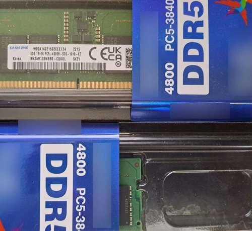 Оперативная память ddr5 8gb sodimm для ноутбука