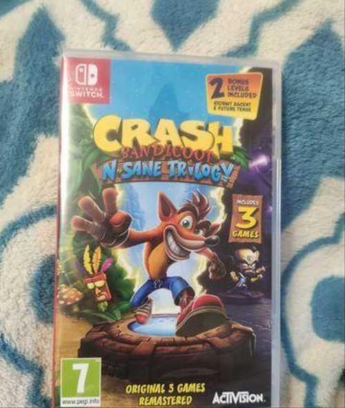 Crash bandicoot n sane trilogy nintendo