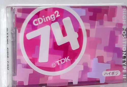 Аудиокассеты TDK CDing 2 70 japan market (3997)