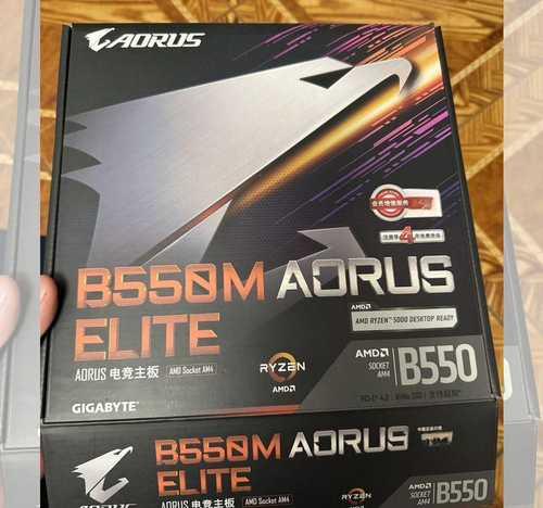 Материнская плата b 550 aorus elite
