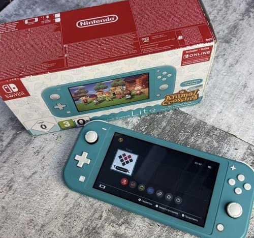 Nintendo switch lite прошитая 128гб