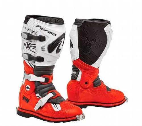 Мотоботы Forma Terrain-TX Red-White
