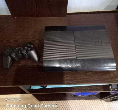 Продам игровую приставку sony ps3 super slim с игр