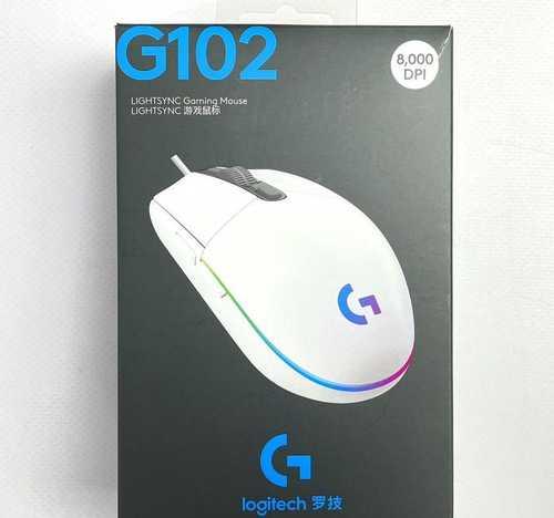 Компьютерная мышь Logitech Lightsync G102