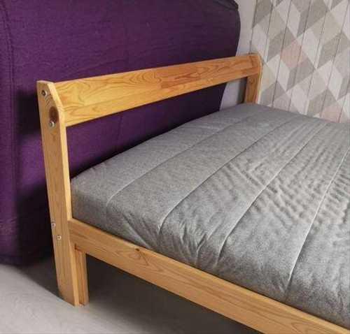 Кровать Икеа деревянная 140х200