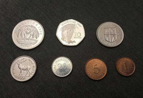 Набор монет Маврикия