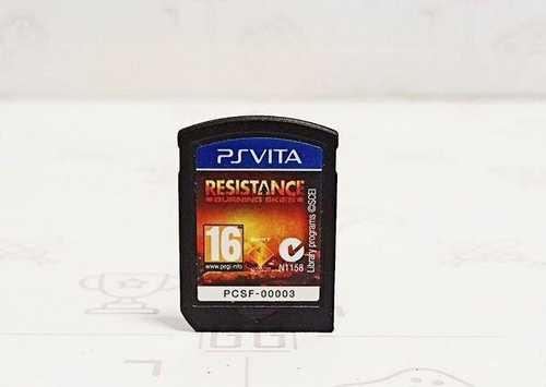 Resistance Burning Skies для PS Vita (без коробки)