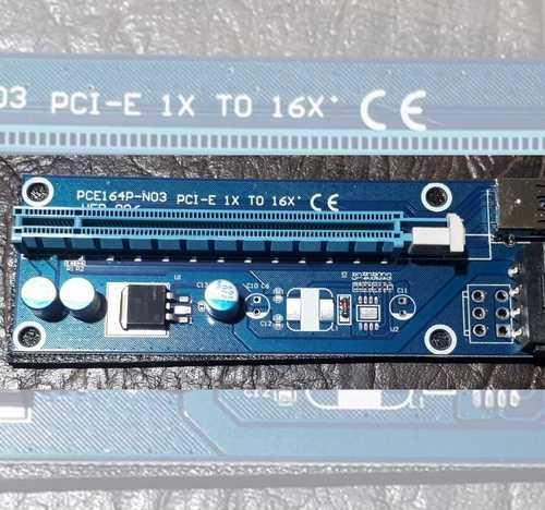 Райзер PCE 1 64P - N03 PCI - E 1 X 16X